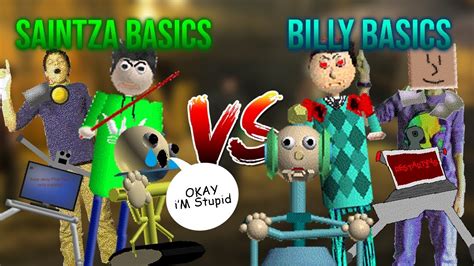 Saintza Basics Vs Billy Basics [baldis Basics Mod] Youtube