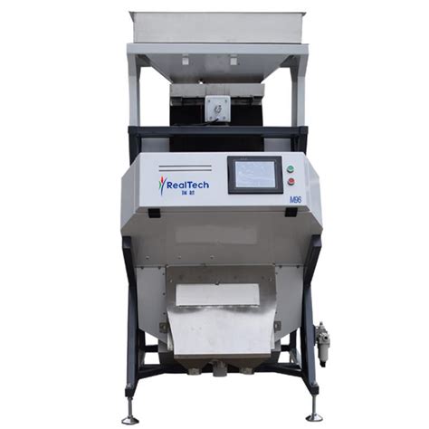 Realtech Ton Capcity Rice Color Sorter Machine Multi Function Optical Color Sorter Machine