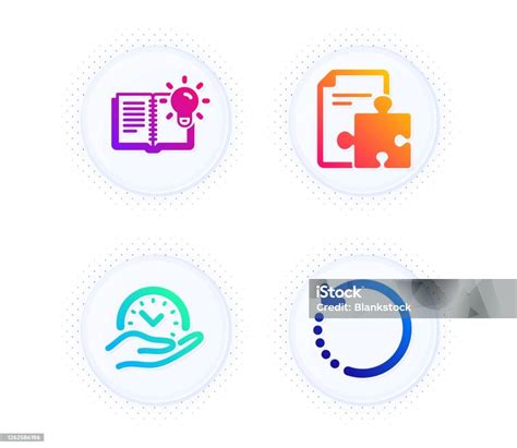 전략 제품 지식 및 안전한 시간 아이콘 설정 복구 데이터 기호입니다 퍼즐 교육 과정 관리 벡터 개발에 대한 스톡 벡터 아트 및 기타 이미지 Istock