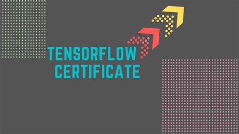 Data Science Goals Take Your Tensorflow Developer Certificate Exam Now