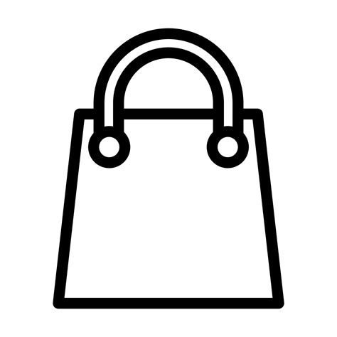 Shopping Bag Icon Design 13365349 Vector Art At Vecteezy