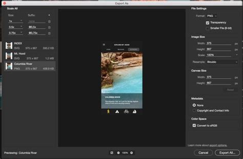 Photoshop Export Dialog The Phoblographer