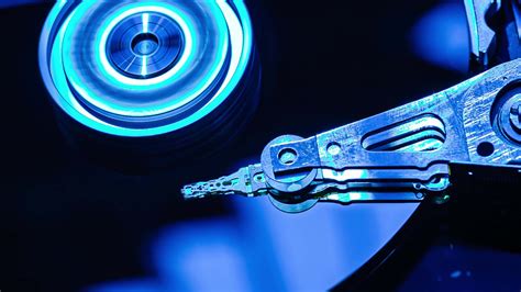 Detail Of Hard Disk Interior Stock Video At Vecteezy