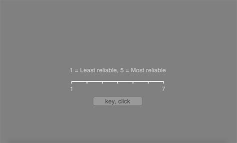 How To Vary Rating Scale Labels Between Different Randomized Blocks Of An Experiment Builder