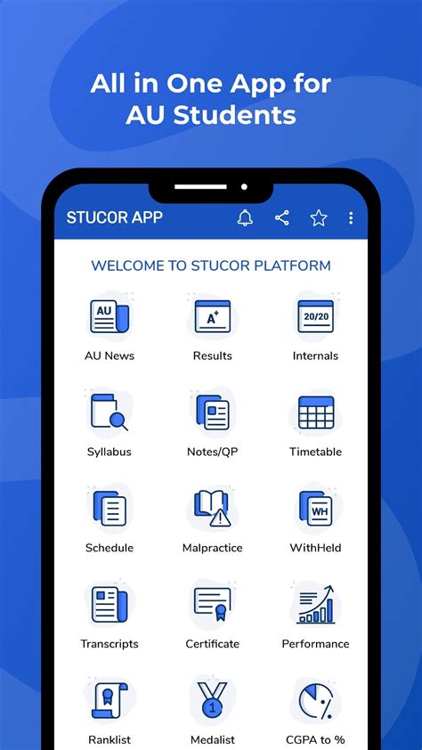 stucor au results circulars notes qp etc apk for android download