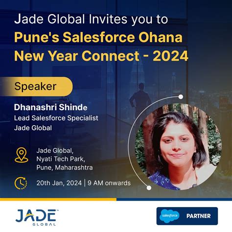 Jade Global On Linkedin Salesforceadmins Punemeetup Trailblazers Jade