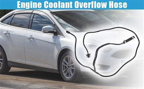a absopro engine coolant overflow hose tank hose for ford focus 2012 2018 overflow container