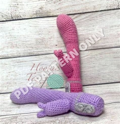 Pattern Only Bdsm Crochet Sex Toy Rabbit Clitoris Vibrator