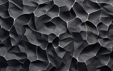 추상 흑백 배경의 3d 렌더링 무료 사진