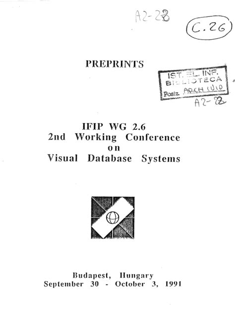Pdf Query Processing On Image Databases