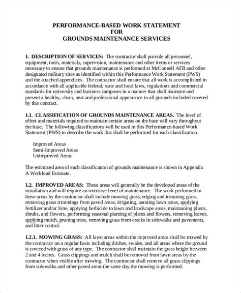 Free 38 Samples Of Statement Templates In Pdf Ms Word