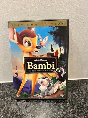 Bambi Dvd 2005 2 Disc Set Special Editionplatinum Edition