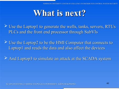 Scadaclassification Based Power Point Presentation Ppt