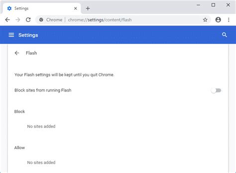 Enable Flash For Specific Websites In Chrome Techcult