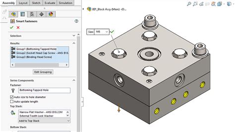 Solidworks Toolbox How You Can Add Nuts And Bolts Quickly With Smart Fasteners
