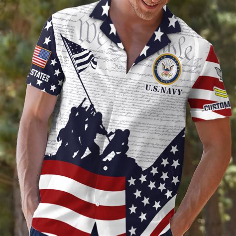 Us Navy Hawaii Shirt Proud Us Veteran