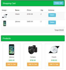 Simple PHP Shopping Cart Application For Beginners Tutsplanet