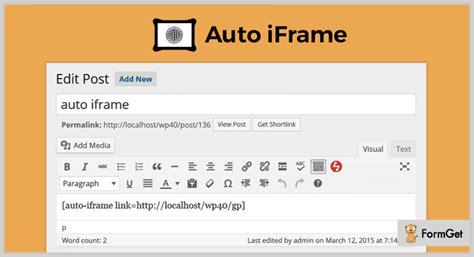 4 Wordpress Iframe Plugins 2022 Free And Paid Formget
