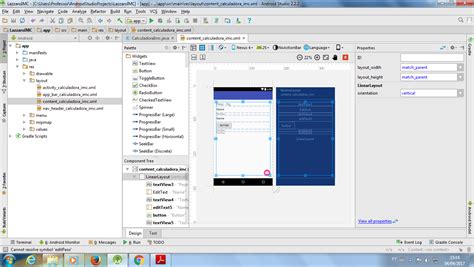 como criar uma calculadora de imc em android luiztools