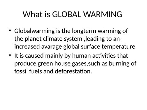 Gwppt Understanding Global Warming Pptx
