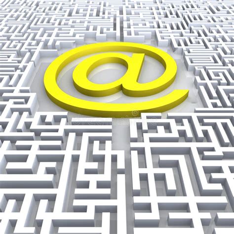 E Maze Stock Illustration Illustration Of Complex Concept 2320945