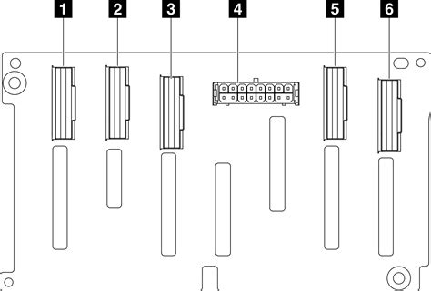 Drive Backplane Connectors Thinksystem Sr675 V3 Lenovo Docs