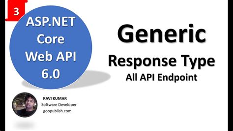 Part 3 Managing Generic Response Types For All Your Api Endpoints In Aspnet Core Web Api