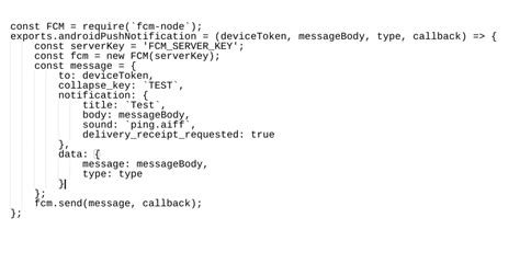 Blog How To Send Push Notifications To Android Devices In Nodejs Tudip