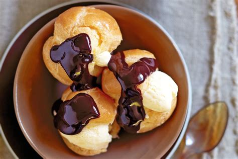 Профитроли в шоколаде 68 фото