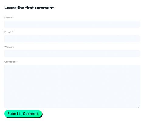 Remove Website And Name Fields From Comment Form In Bricks Builder
