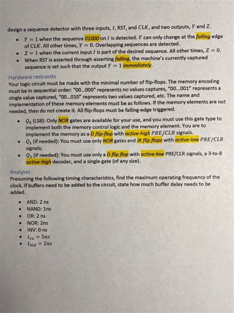 Design A Sequence Detector With Three Inputs 1