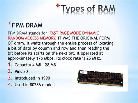 Ram And Its Types PPTX