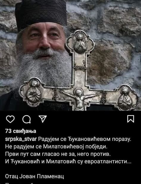 Ko Nam Truje Decu Udruženje Građana Отац Јован Пламенац Радујем се поразу Мила не радујем