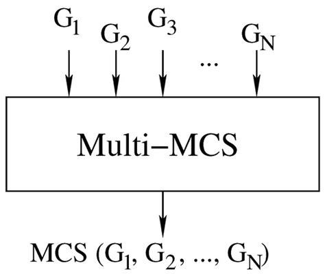 Computation Free Full Text The Multi Maximum And Quasi Maximum Common Subgraph Problem