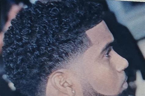 Jheri Curl Fade