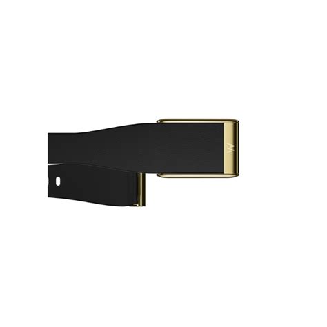 Whoop 50 Leatherluxe Tapered Black With Gold Band 12 Month Peak Subs