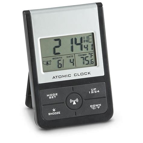 Atomic Desk Clock 617225 Clocks At Sportsman S Guide