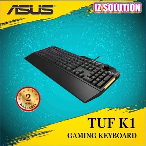 Asus Ra Tuf Gaming K Rgb Gaming Keyboard Mp X Bkua Shopee Malaysia