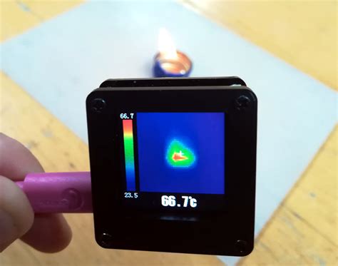 Review Mini AMG Thermal Camera Hackaday