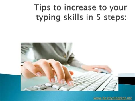 PPT Tips To Increase Your Typing Speed PowerPoint Presentation Free Download ID