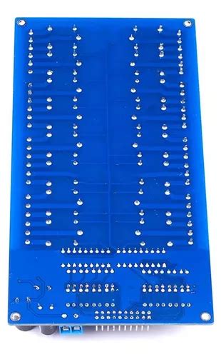 módulo relé 16 canais 5v 10a automação arduino esp32 stm pic r 79 em