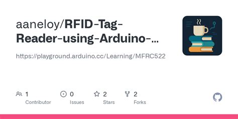 Github Aaneloy Rfid Tag Reader Using Arduino Uno Https Playground Arduino Cc Learning Mfrc