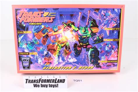 Packaged Not Sealed Transformers® Botcon Otfcc Timelines Convention Box Sets Generation 2