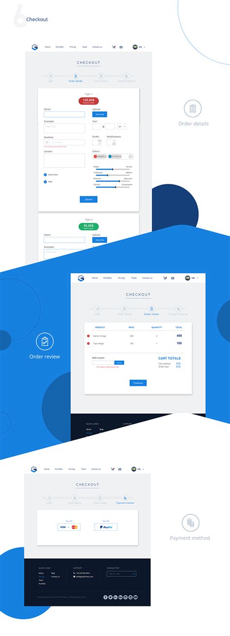 Graphic Hex Website On Behance