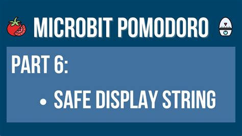 Part 6 Safe Display String Youtube