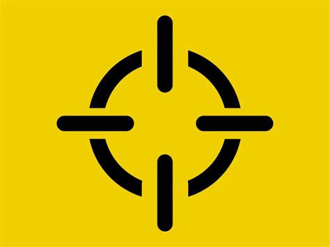 Gun Pointer Shape Logo Template Png Vector In Svg Pdf Ai Cdr Format