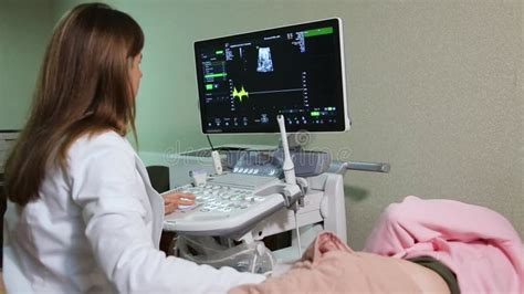 Ultrasound Examination Of The Fetus Of A Pregnant Woman Apparatus For