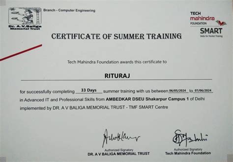 Rituraj On Linkedin Techmahindrafoundation Internship Webdevelopment Softskills