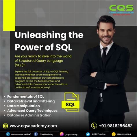 Cqs Training Private Limited On Linkedin Sql Datascience Cqsacademy