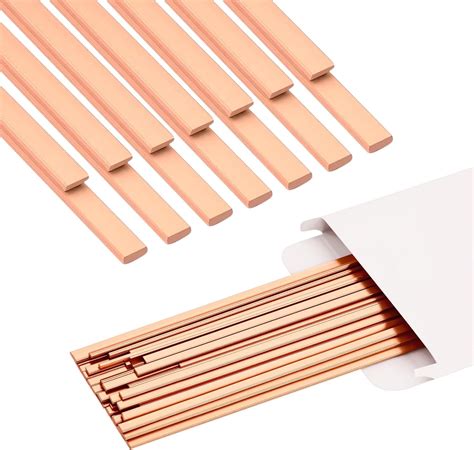 15 Silver Brazing Rods 40 Sticks Flat Phos Copper Welding Rods For